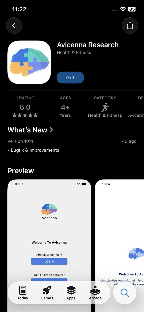 Participant App Settings - Reference - Avicenna Forum